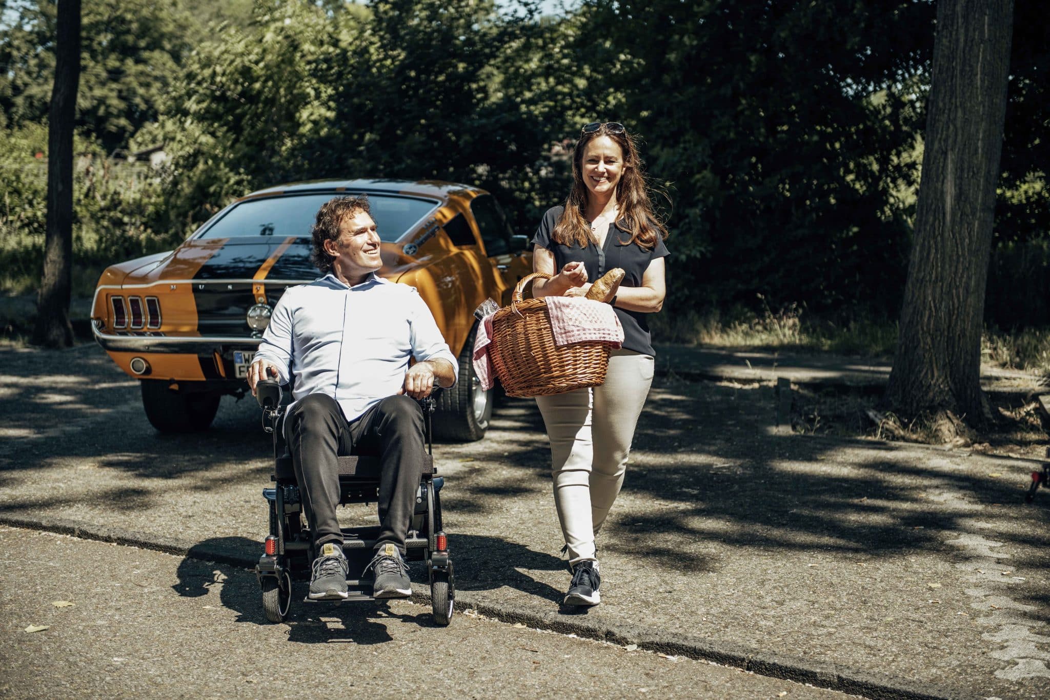 JBH Carbon 21 faltbarer Elektrorollstuhl - Clevr Mobility